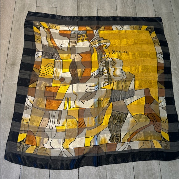 Pablo Picasso | Accessories | Picasso Art Scarf Square Large Form Spain ...